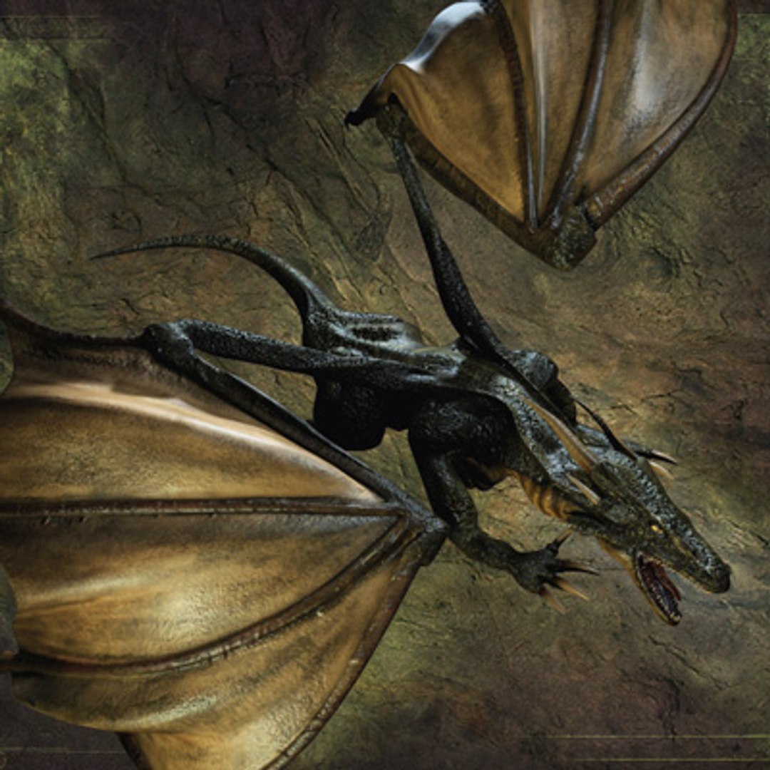 3d Model Dragon Rpg Games