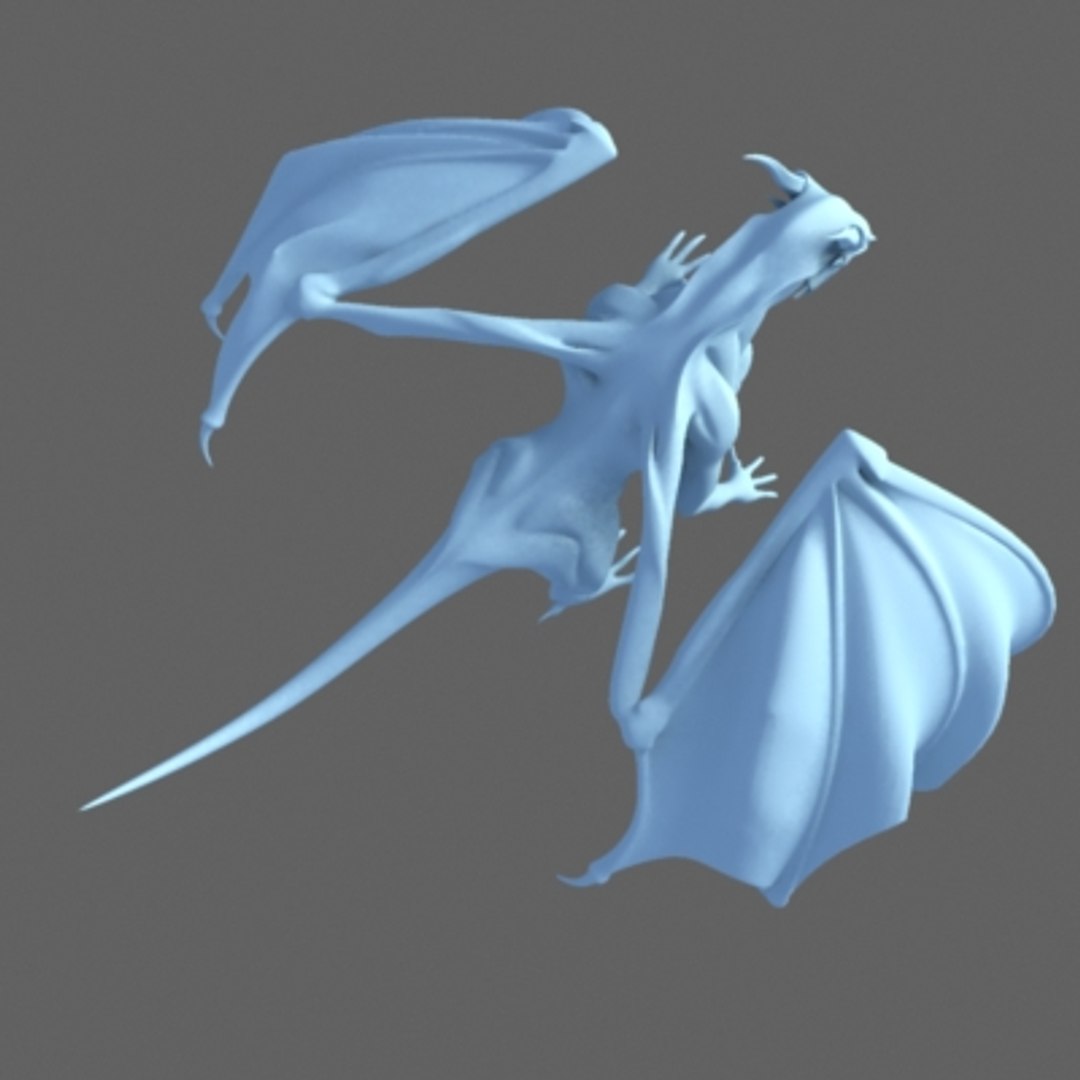 3d Model Dragon Rpg Games