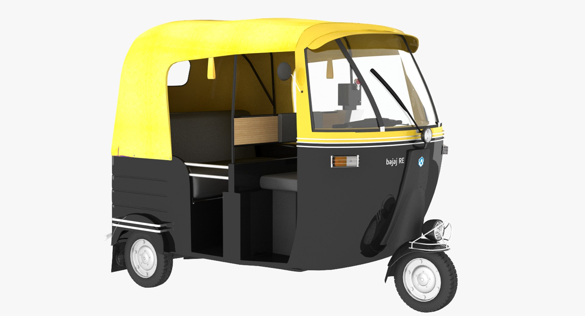 3d Auto Rickshaw Model