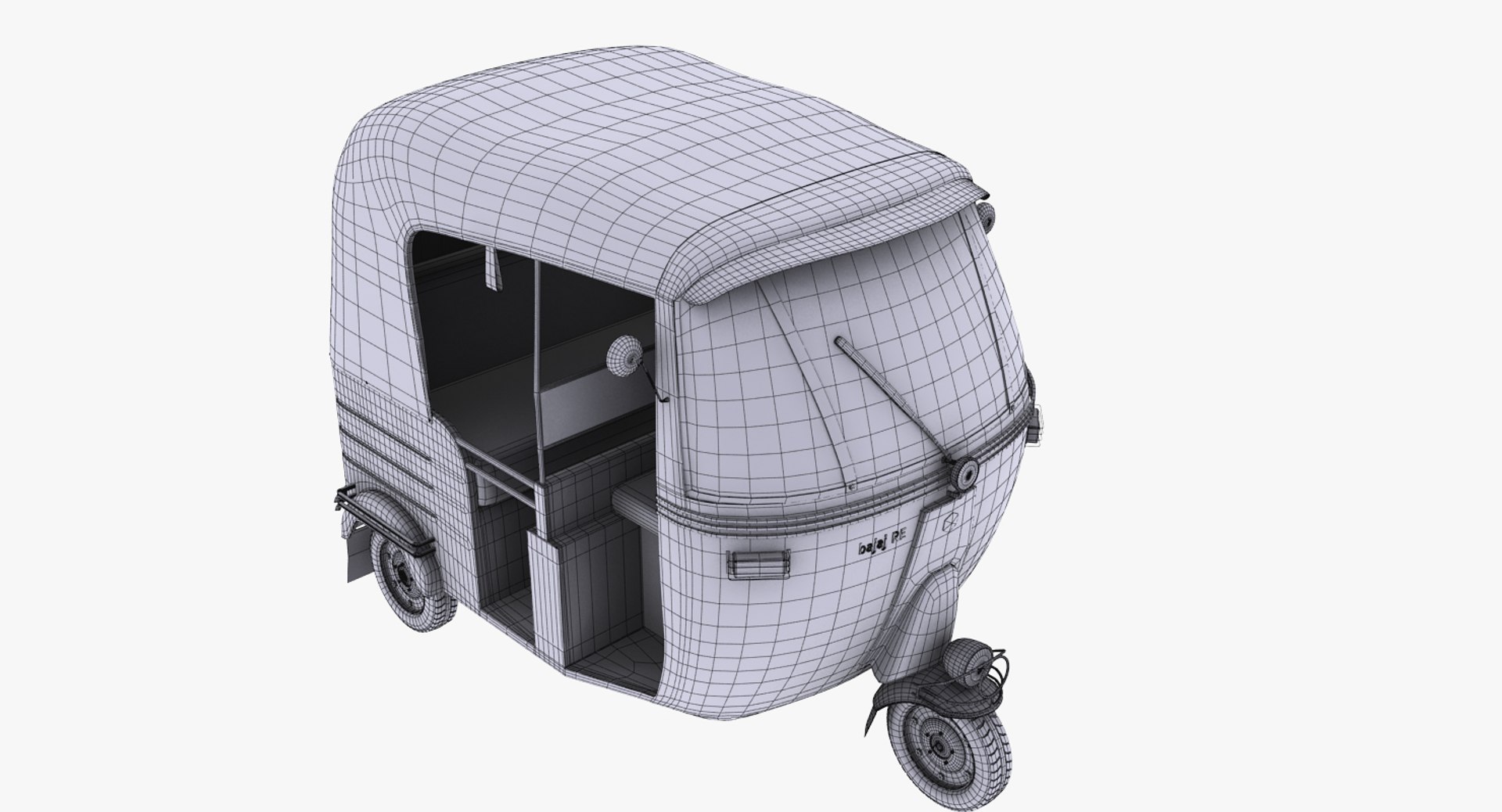 3d Auto Rickshaw Model
