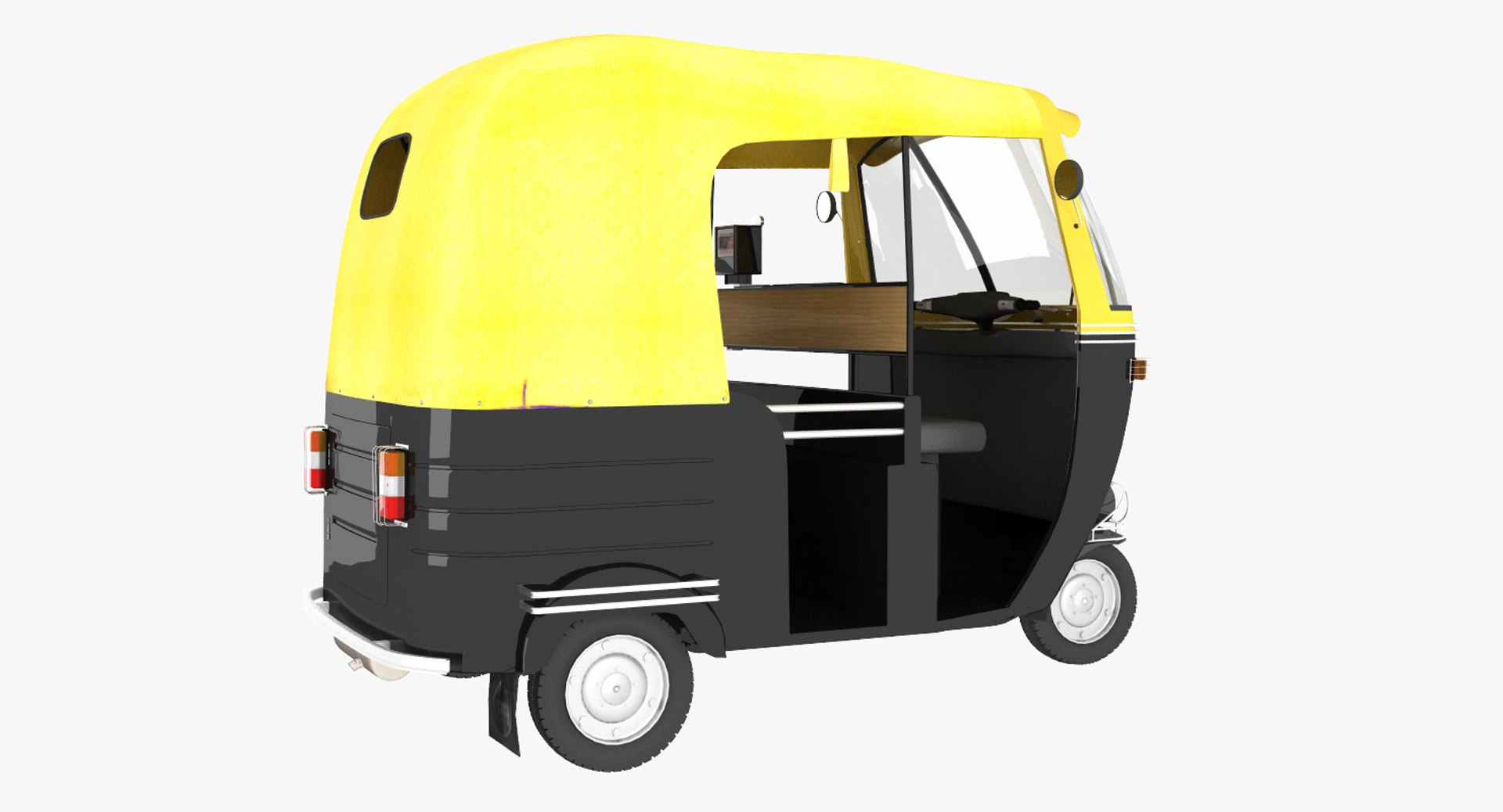 3d Auto Rickshaw Model