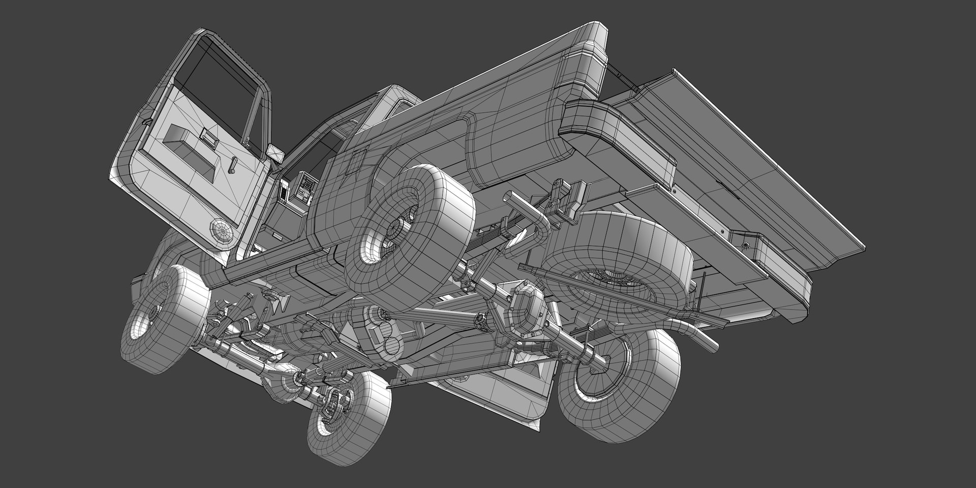 Pick-up 2 3D Model - TurboSquid 1510661