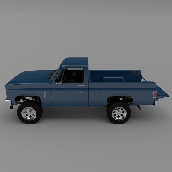 Pick-up 2 3D model - TurboSquid 1510661