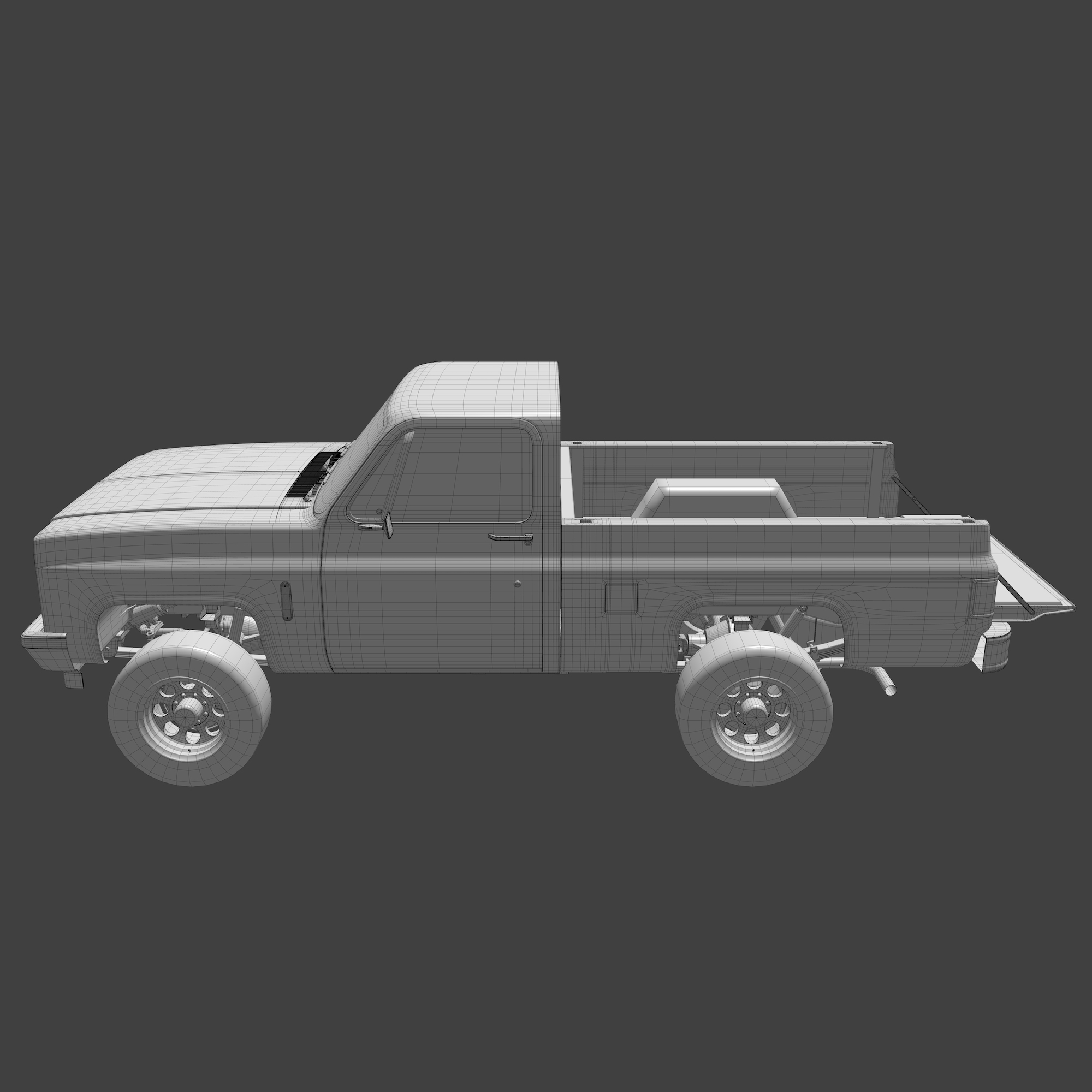 Pick-up 2 3D model - TurboSquid 1510661