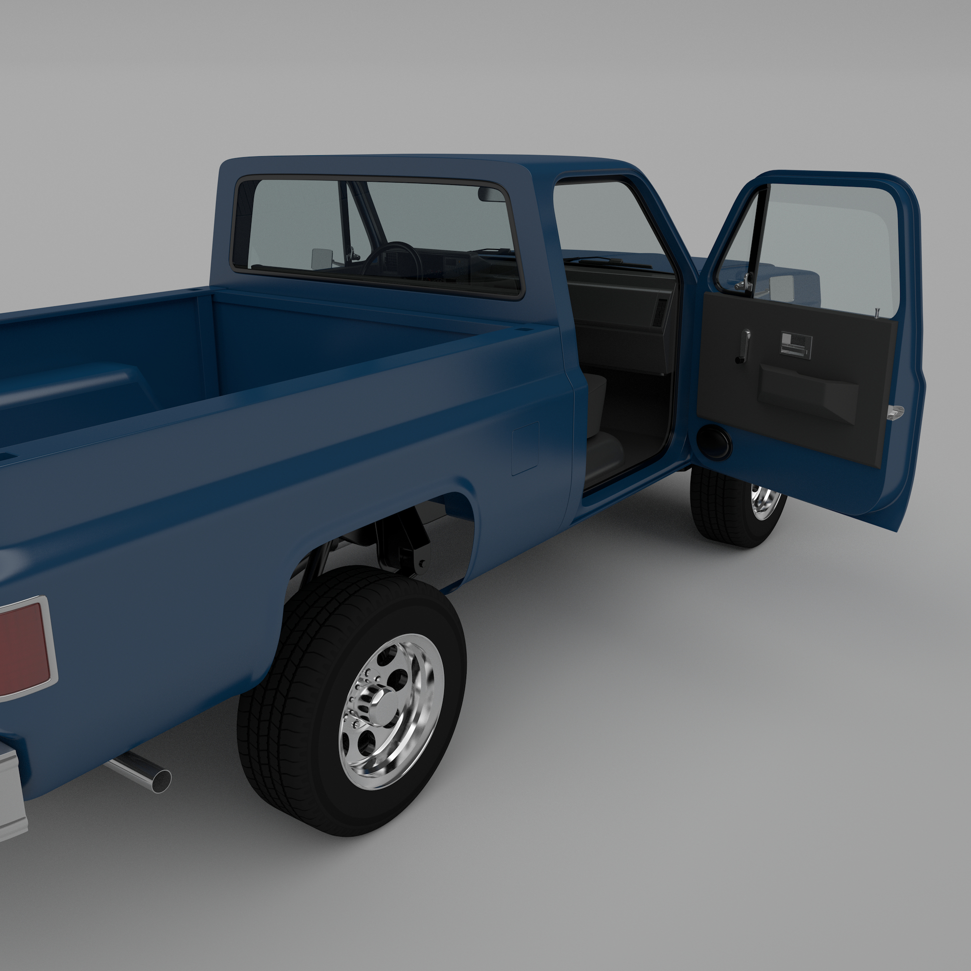 Pick-up 2 3D model - TurboSquid 1510661