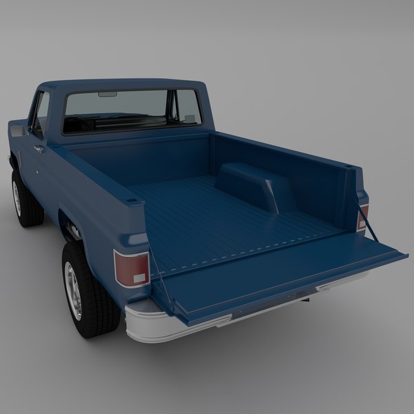 Pick-up 2 3D model - TurboSquid 1510661