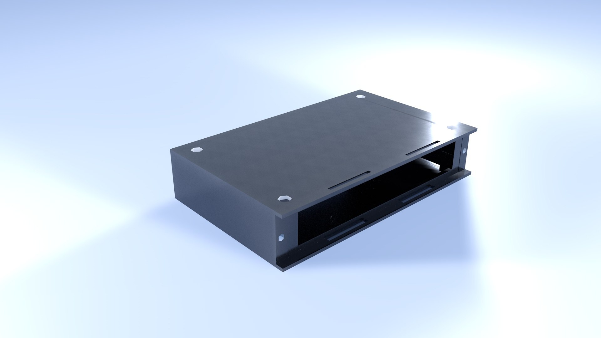 3D model Universal Box for PCB Ready for Molding and Printing ...