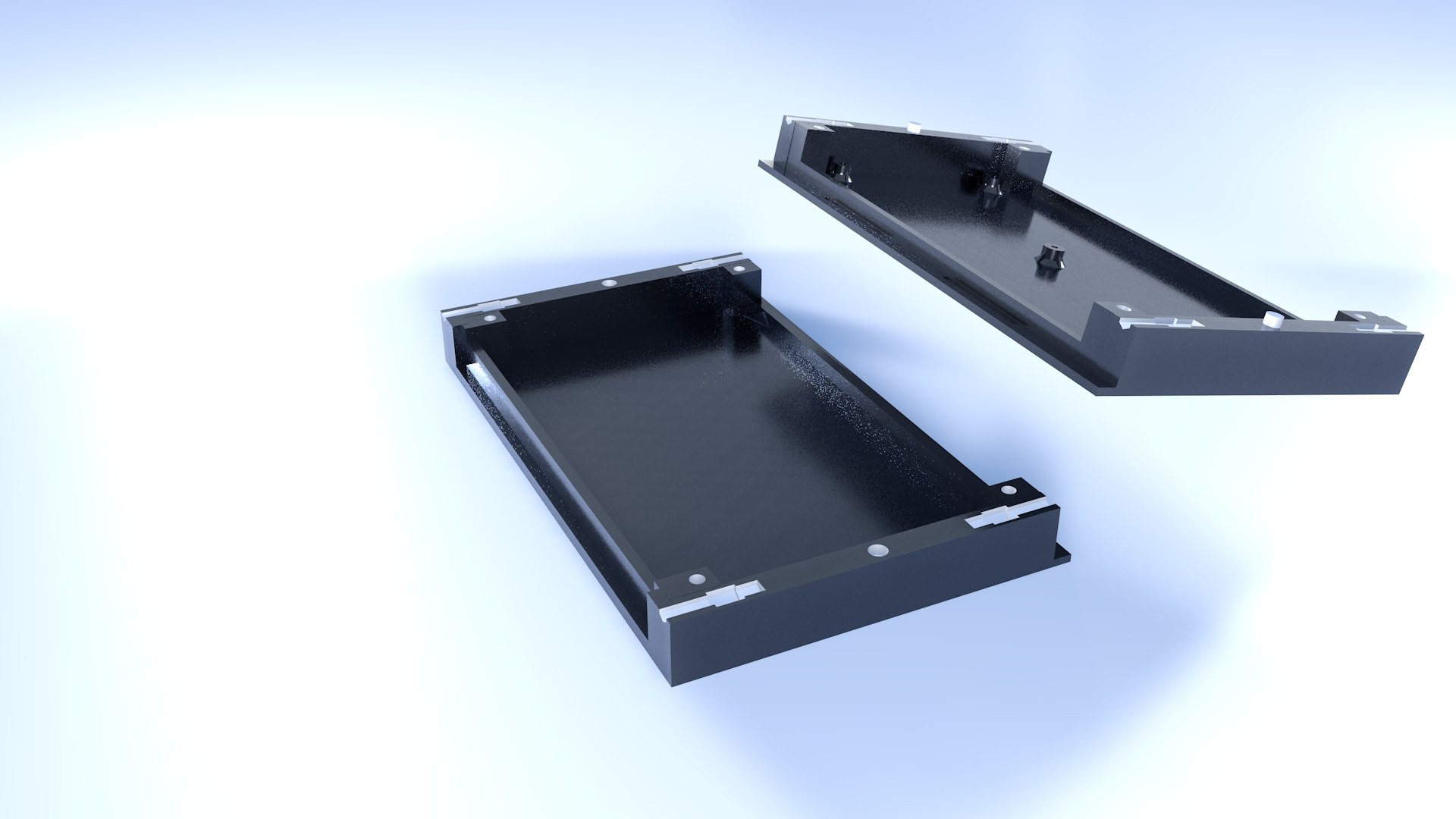 3D model Universal Box for PCB Ready for Molding and Printing ...