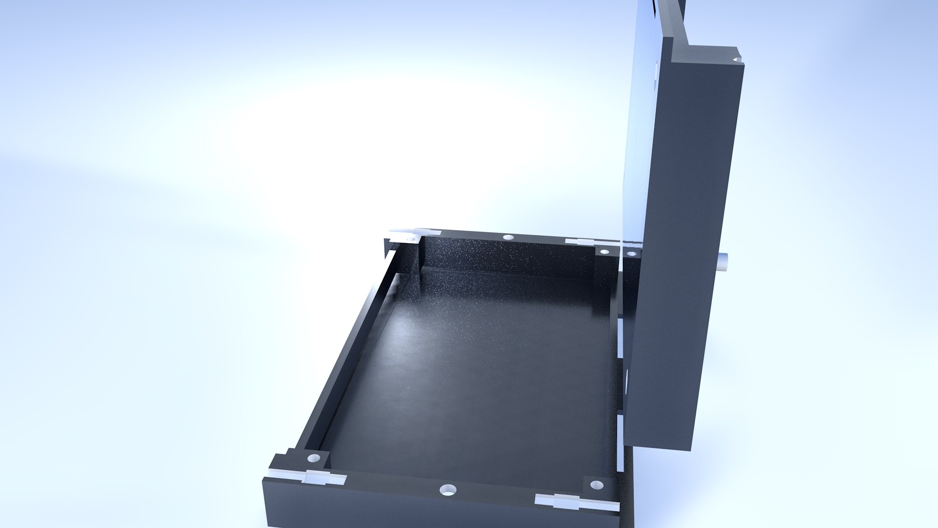 3D model Universal Box for PCB Ready for Molding and Printing ...