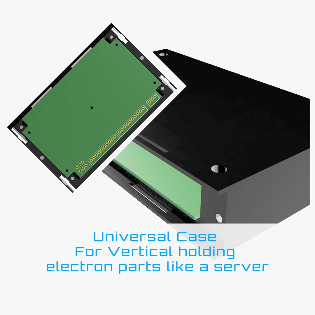 3D model Universal Box for PCB Ready for Molding and Printing ...