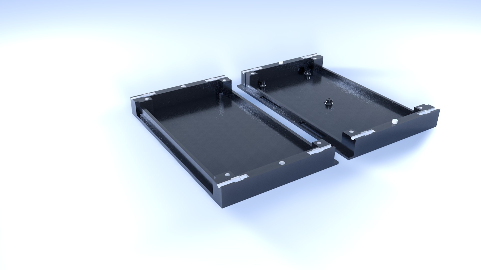 3D model Universal Box for PCB Ready for Molding and Printing ...