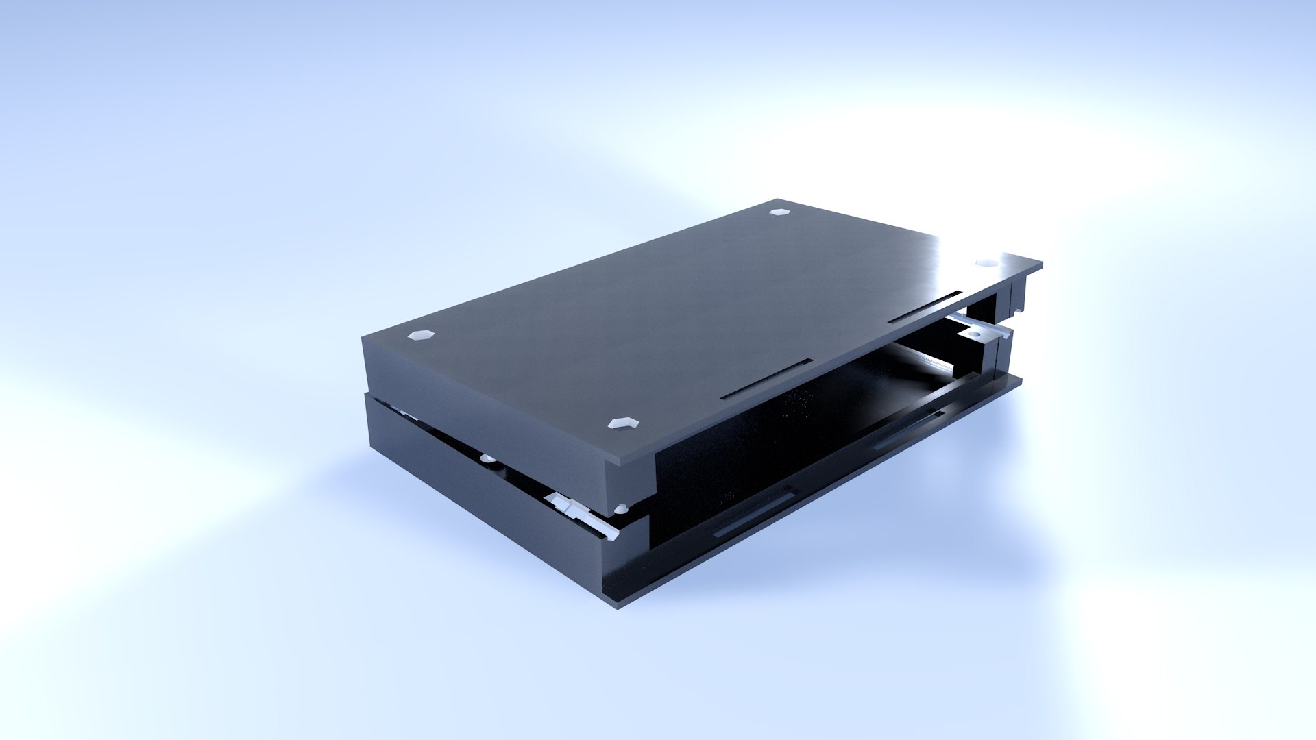 3D model Universal Box for PCB Ready for Molding and Printing ...