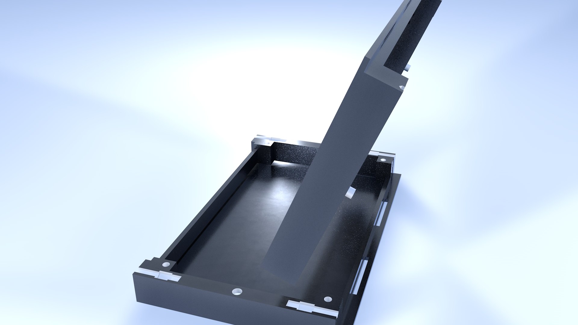 3D model Universal Box for PCB Ready for Molding and Printing ...