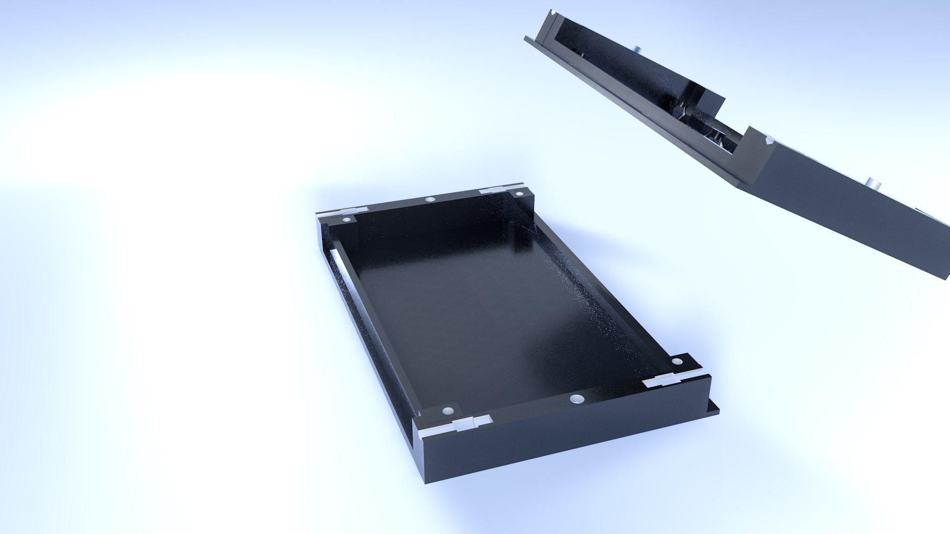 3D model Universal Box for PCB Ready for Molding and Printing ...