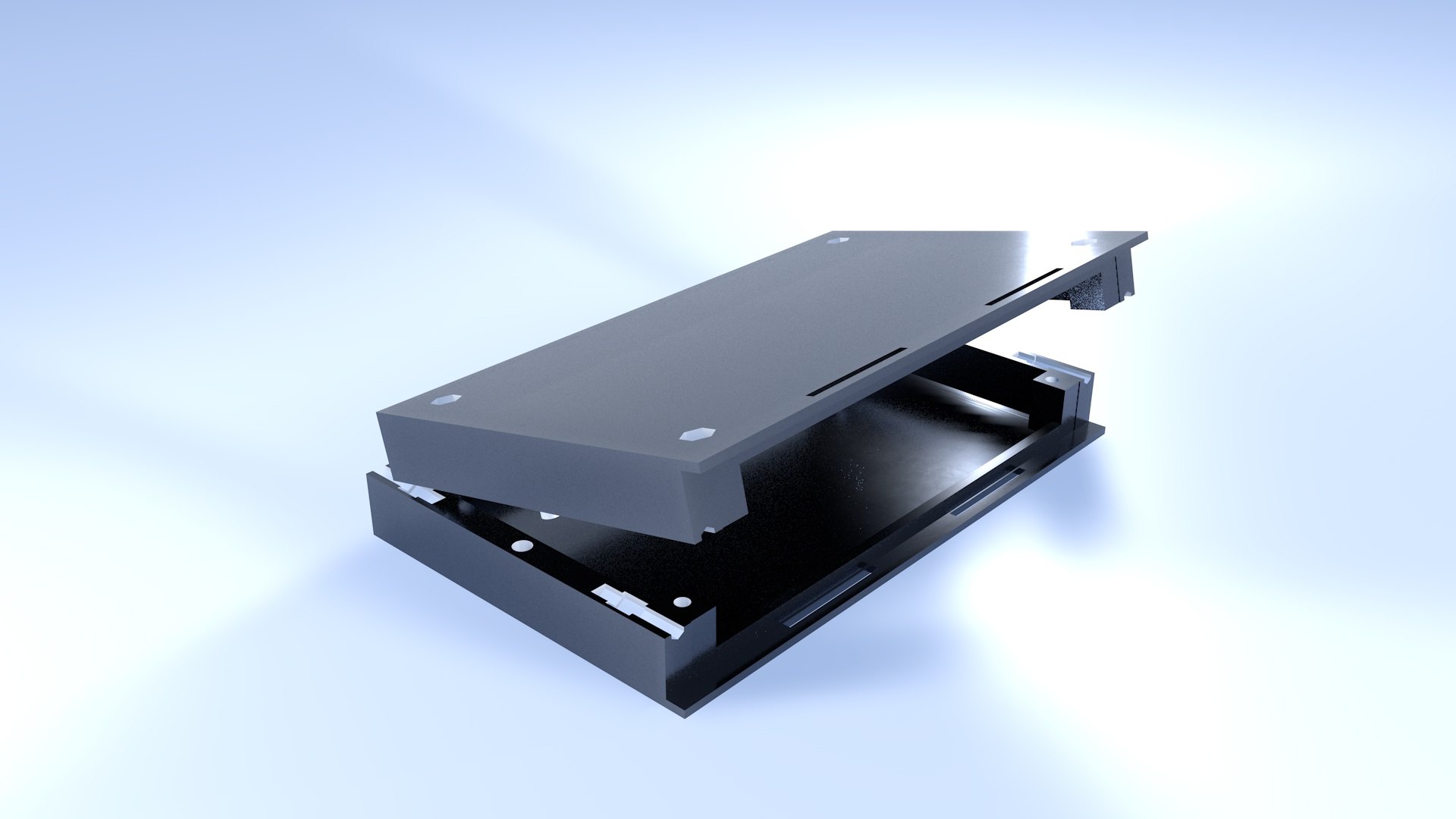 3D model Universal Box for PCB Ready for Molding and Printing ...