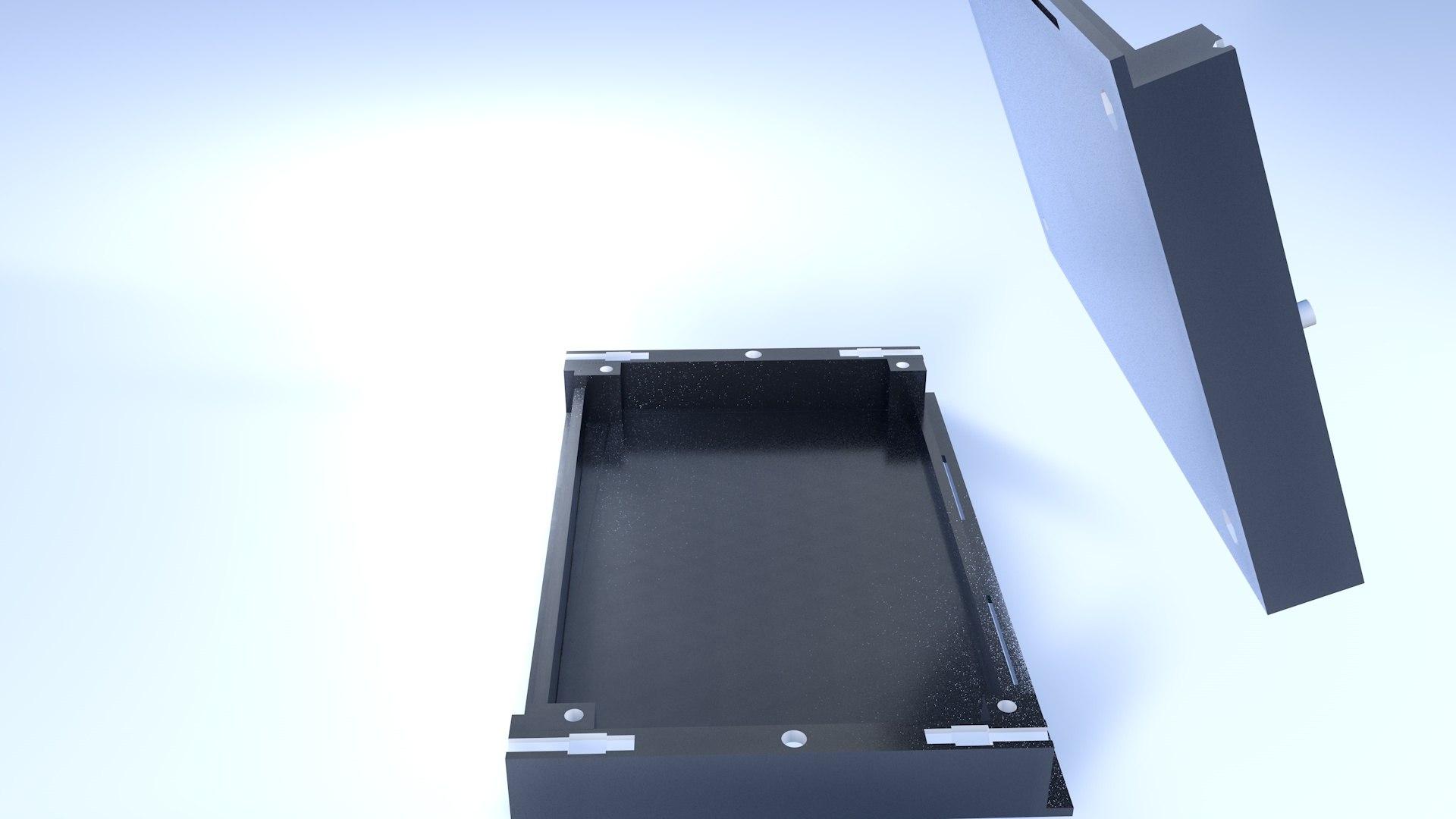 3D model Universal Box for PCB Ready for Molding and Printing ...