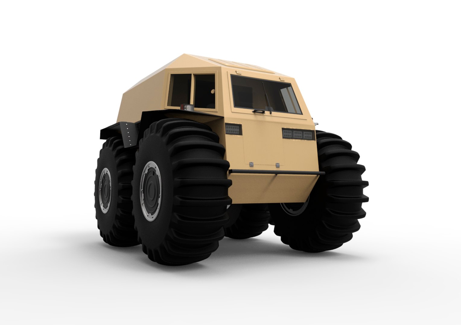 Cross Country Vehicle 3D Model - TurboSquid 1386035