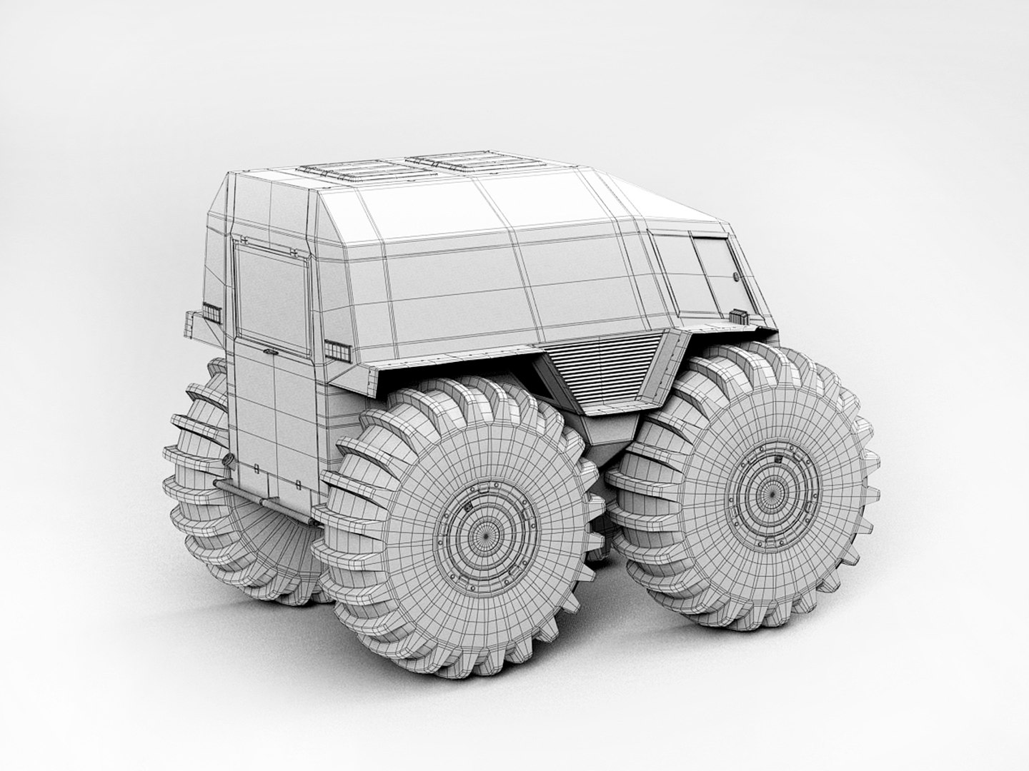 Cross Country Vehicle 3D Model - TurboSquid 1386035