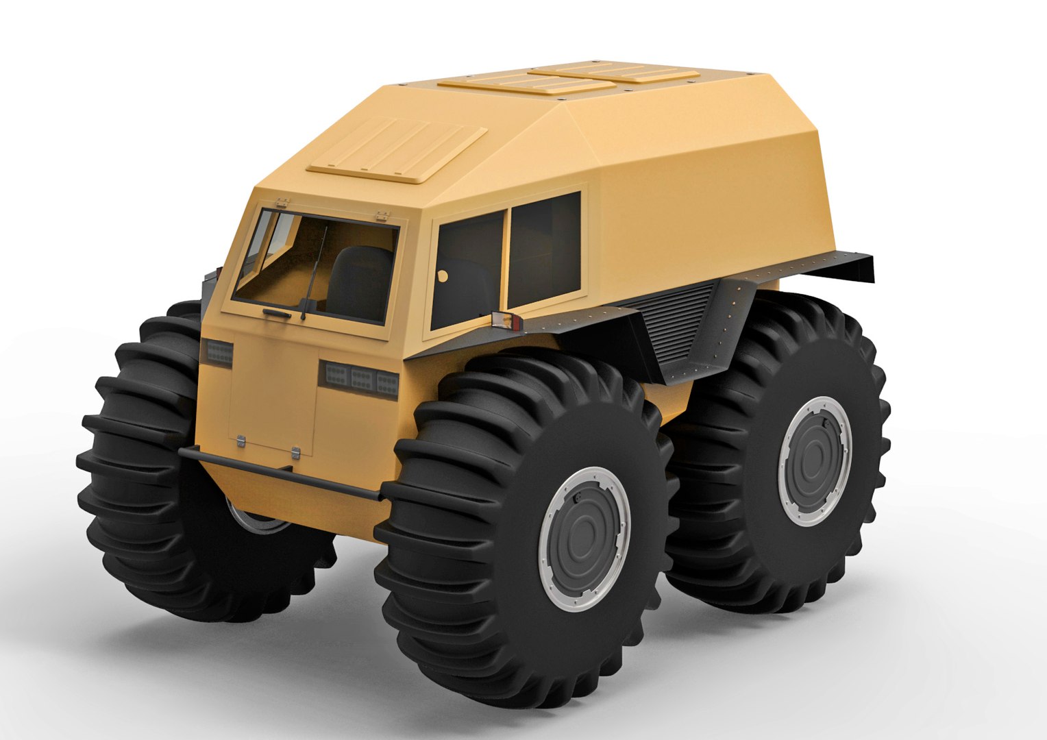 Cross Country Vehicle 3D Model - TurboSquid 1386035