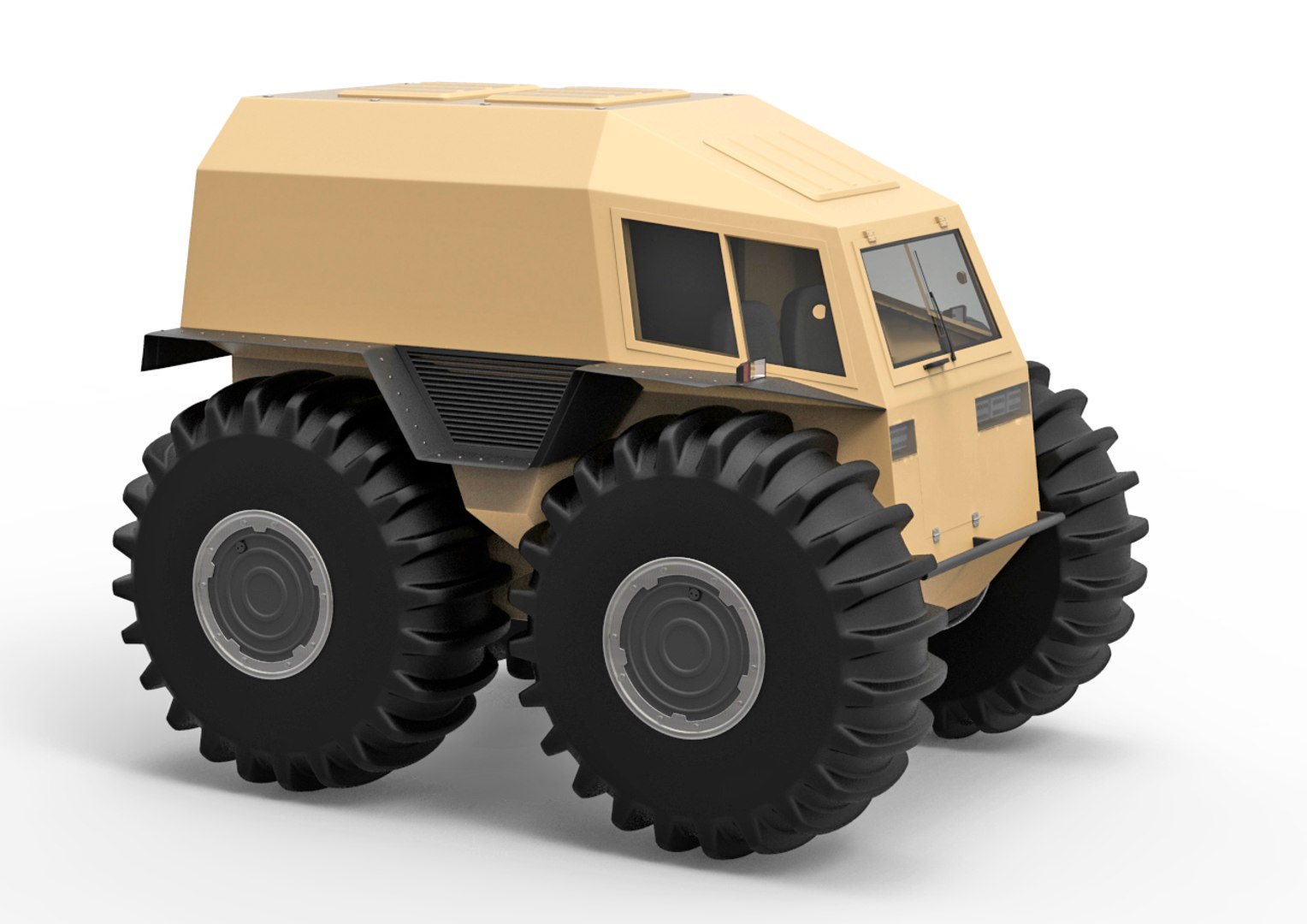Cross Country Vehicle 3D Model - TurboSquid 1386035