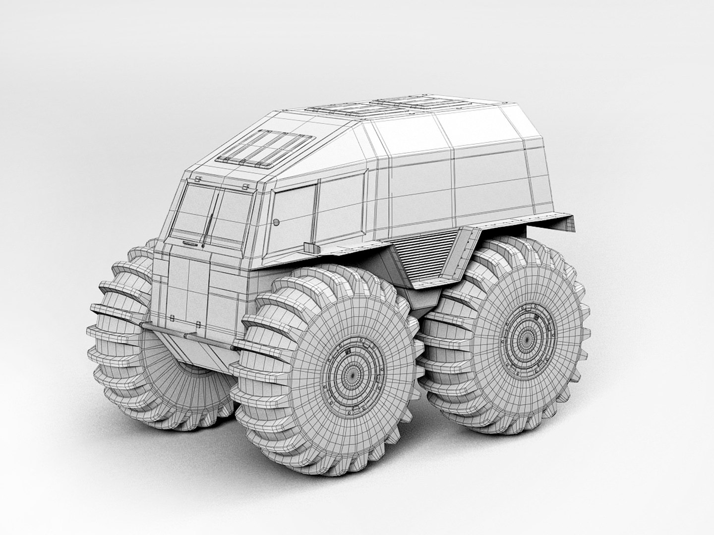 Cross Country Vehicle 3D Model - TurboSquid 1386035