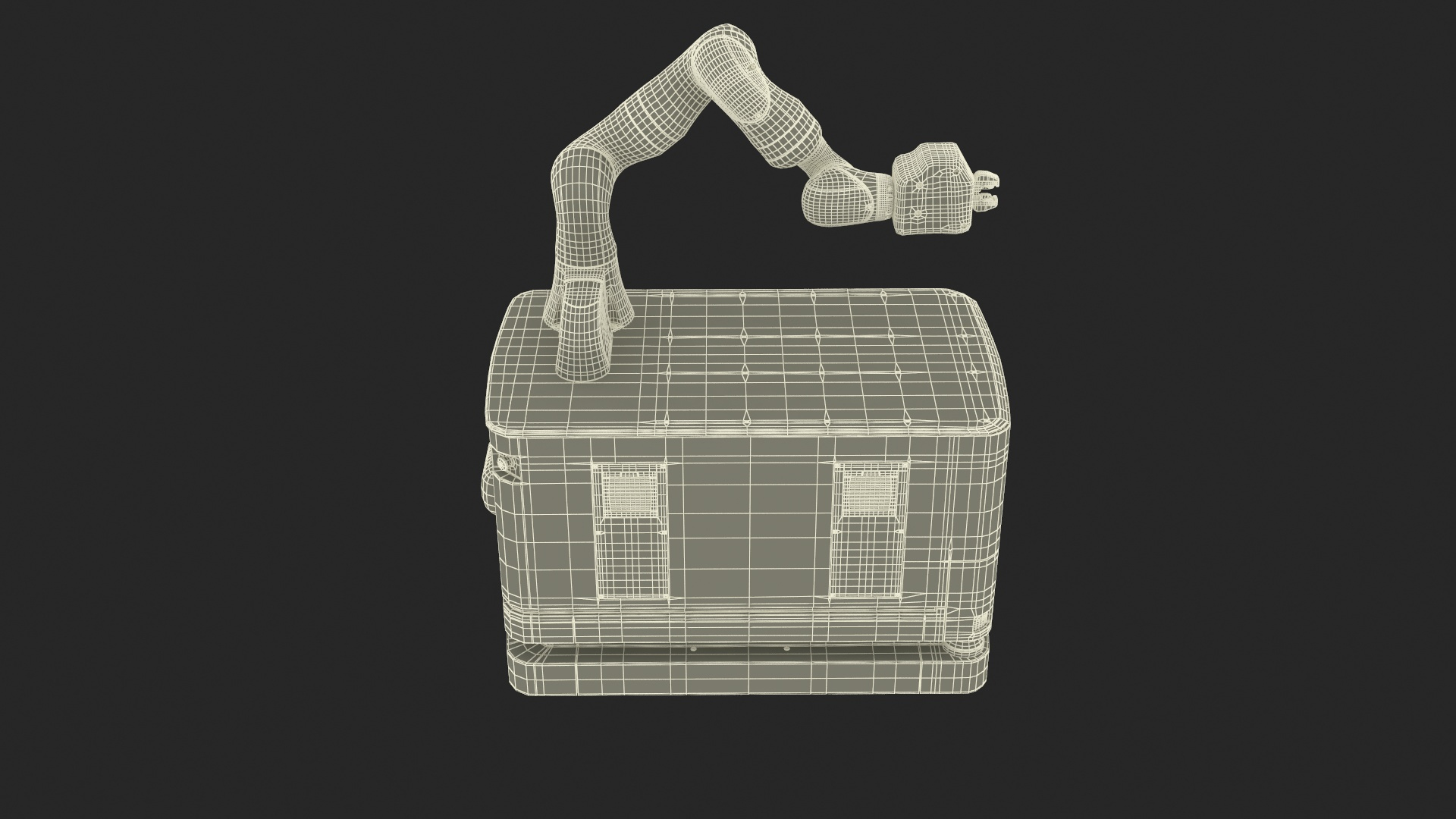Autonomous Robot KUKA KMR Iiwa With Manipulator Rigged 3D Model ...