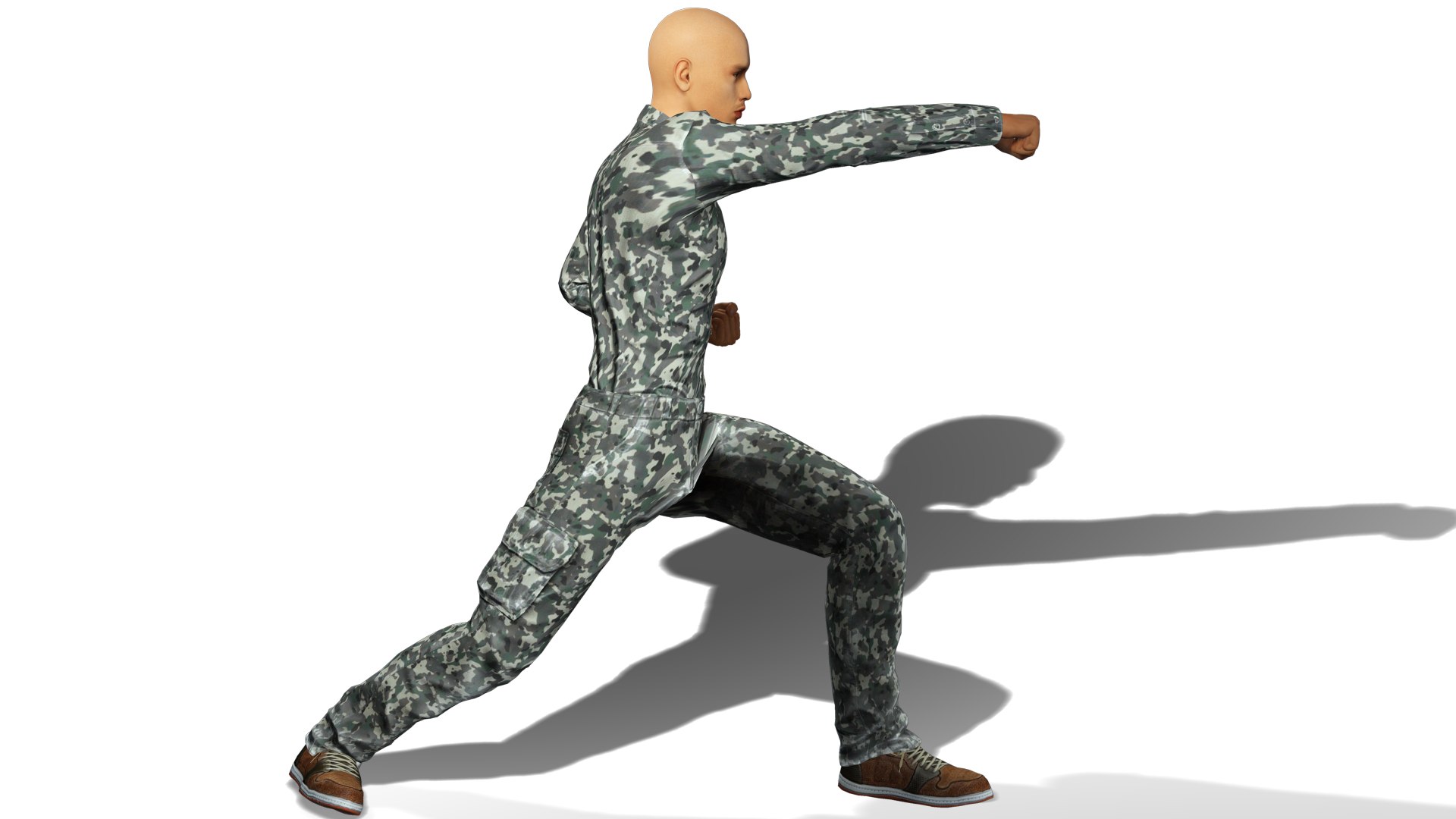 3D Realistic 3D Male Character Military Combat Human Model - TurboSquid ...