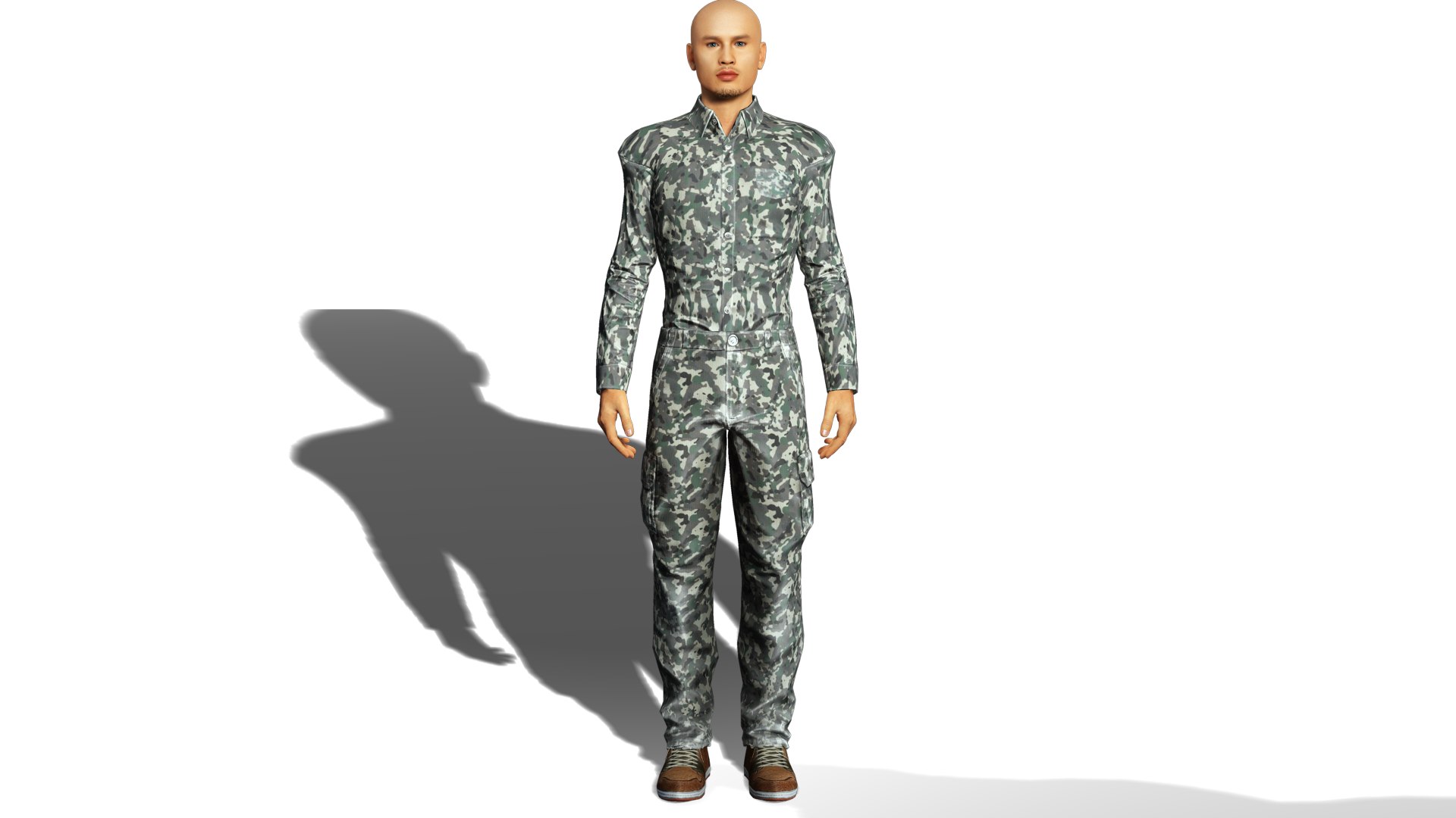 3D Realistic 3D Male Character Military Combat Human Model - TurboSquid ...