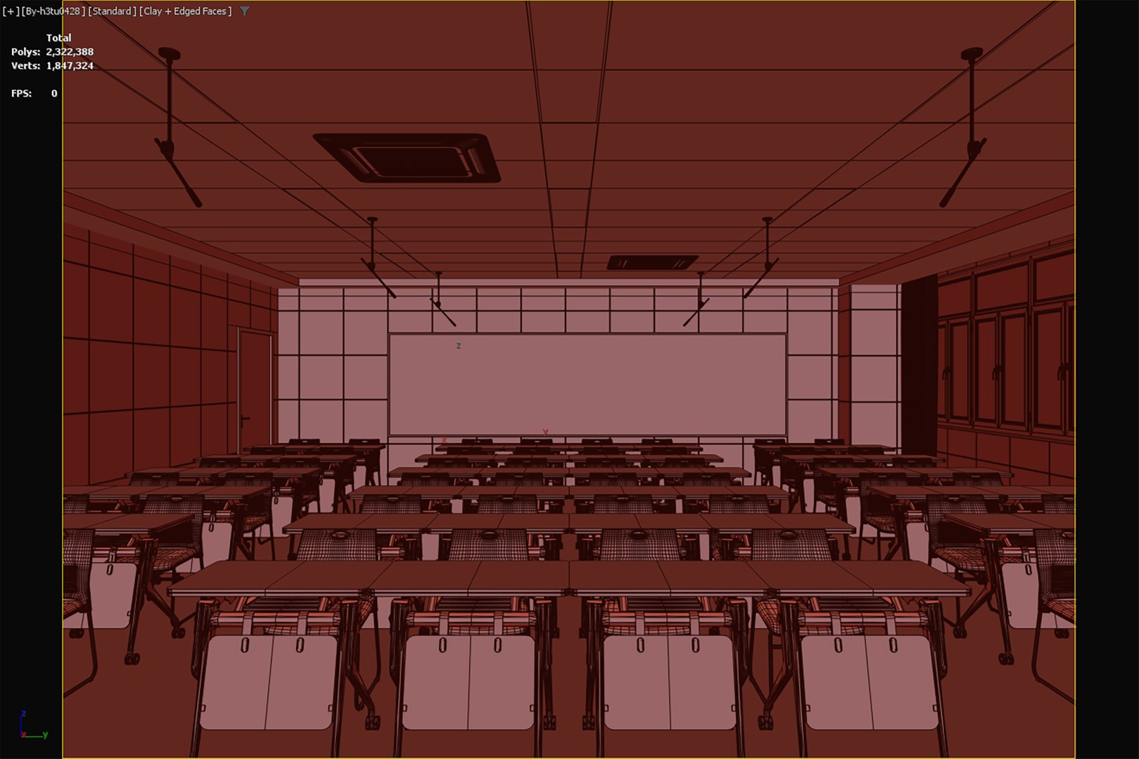 Smart Classroom 2 3D Model - TurboSquid 2226419