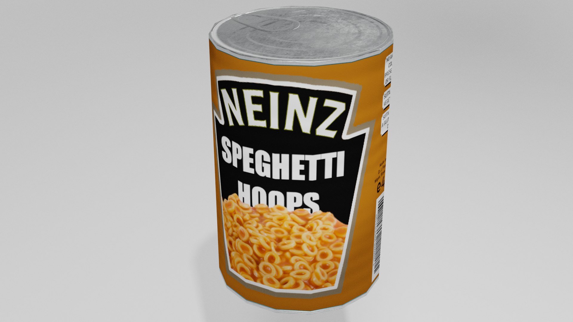 3D Cans Polys Food Model - TurboSquid 1639451