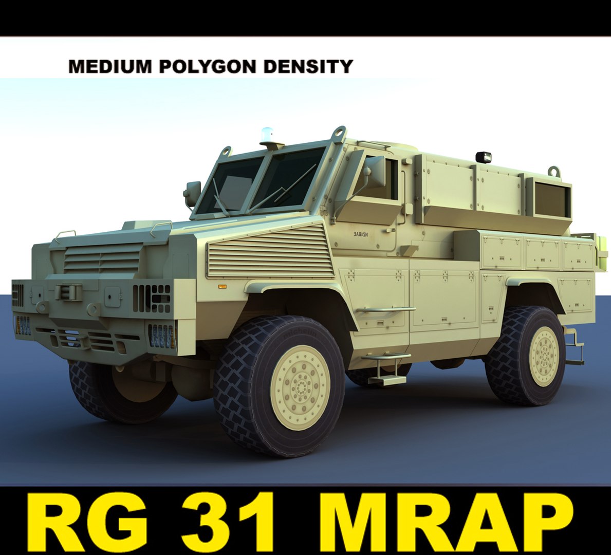 Rg 31 Mk5e Mrap 3d Max