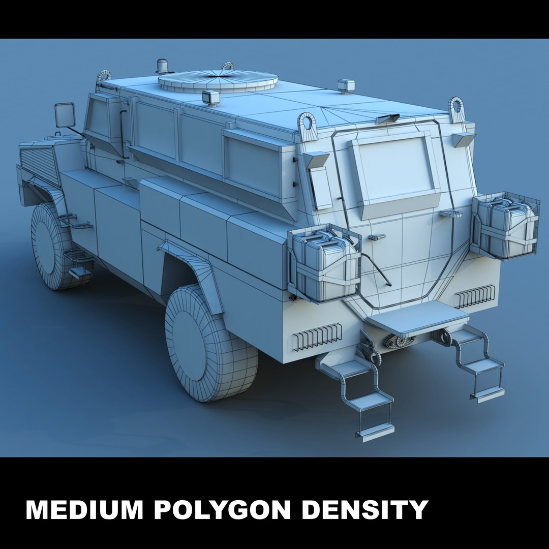 Rg 31 Mk5e Mrap 3d Max