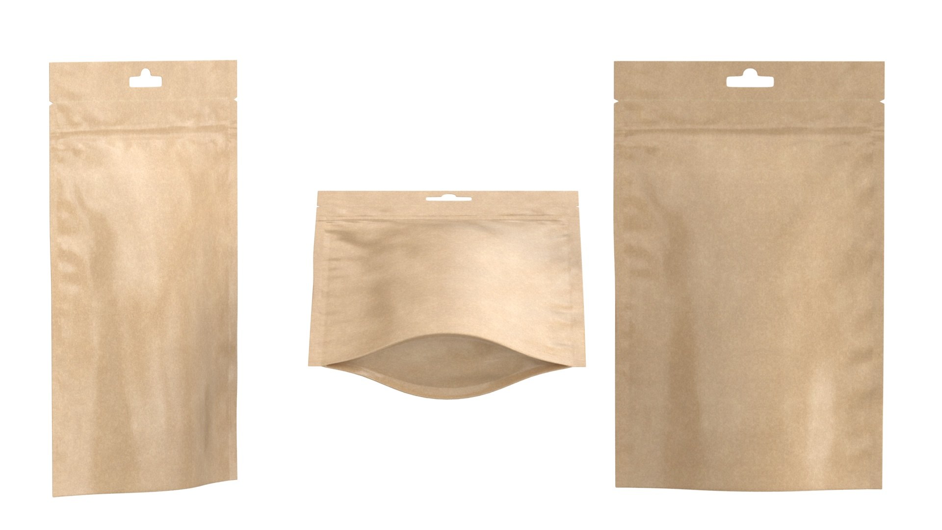 3D Paper Pouch V5 PBR Model - TurboSquid 2254764