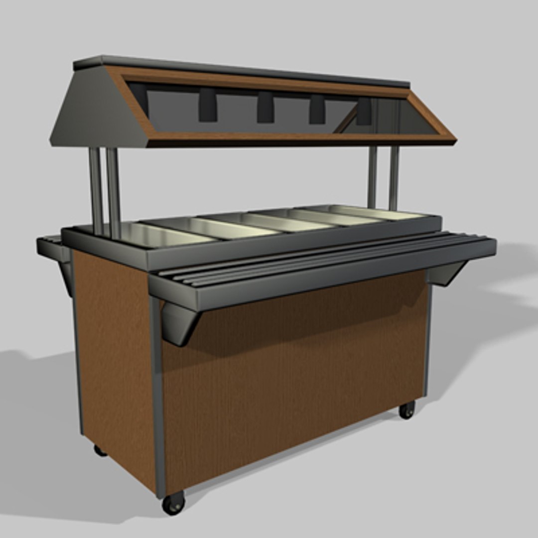 Restaurant Kit 3d Model