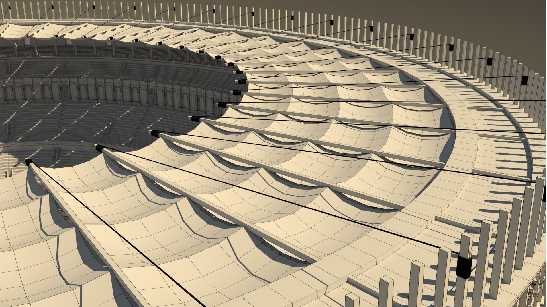 3D reconstruction roman colosseum - TurboSquid 1197814
