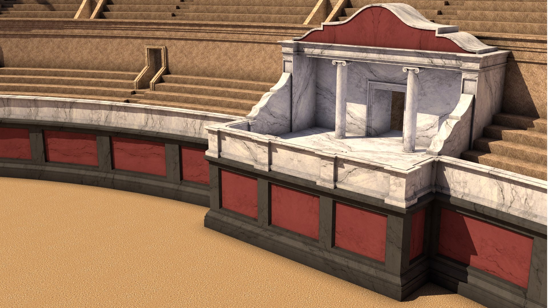 3D reconstruction roman colosseum - TurboSquid 1197814