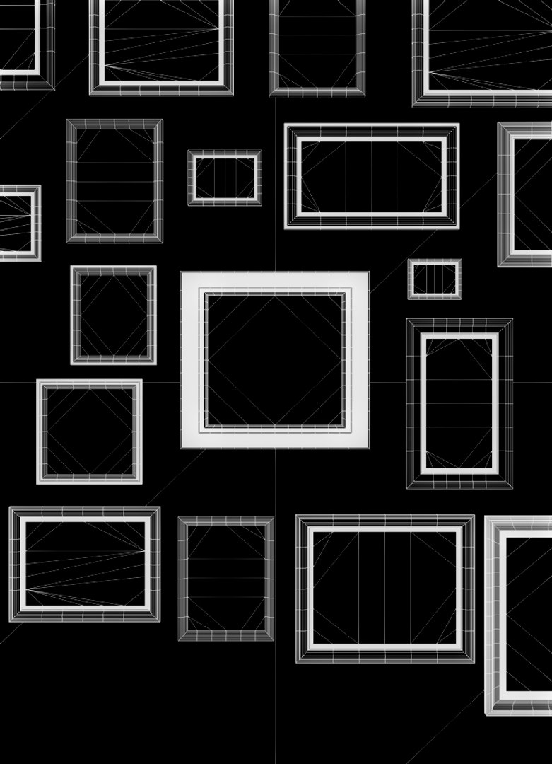 3d Model Photo Frames