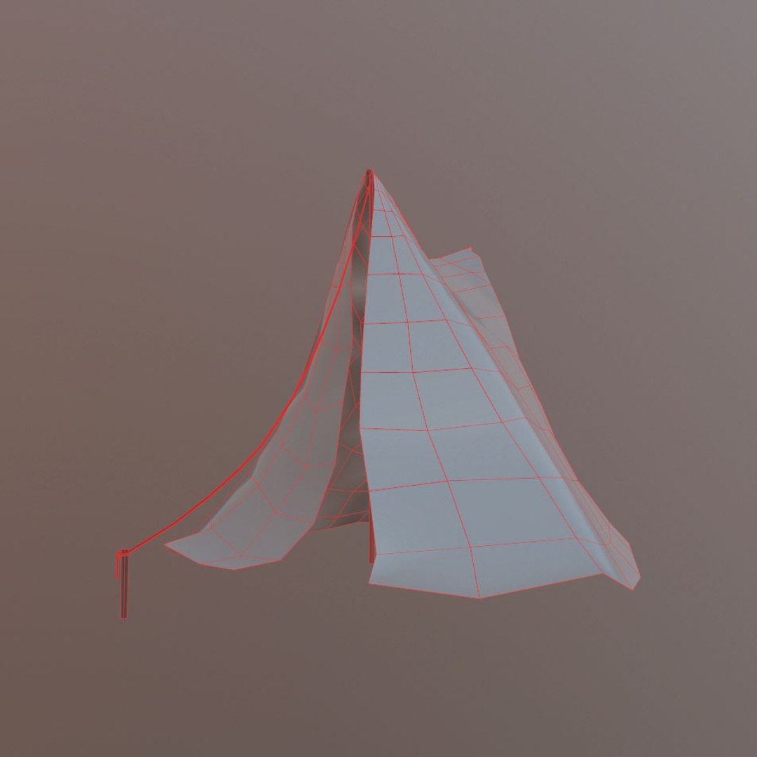 Tent 3D Model - TurboSquid 1186430