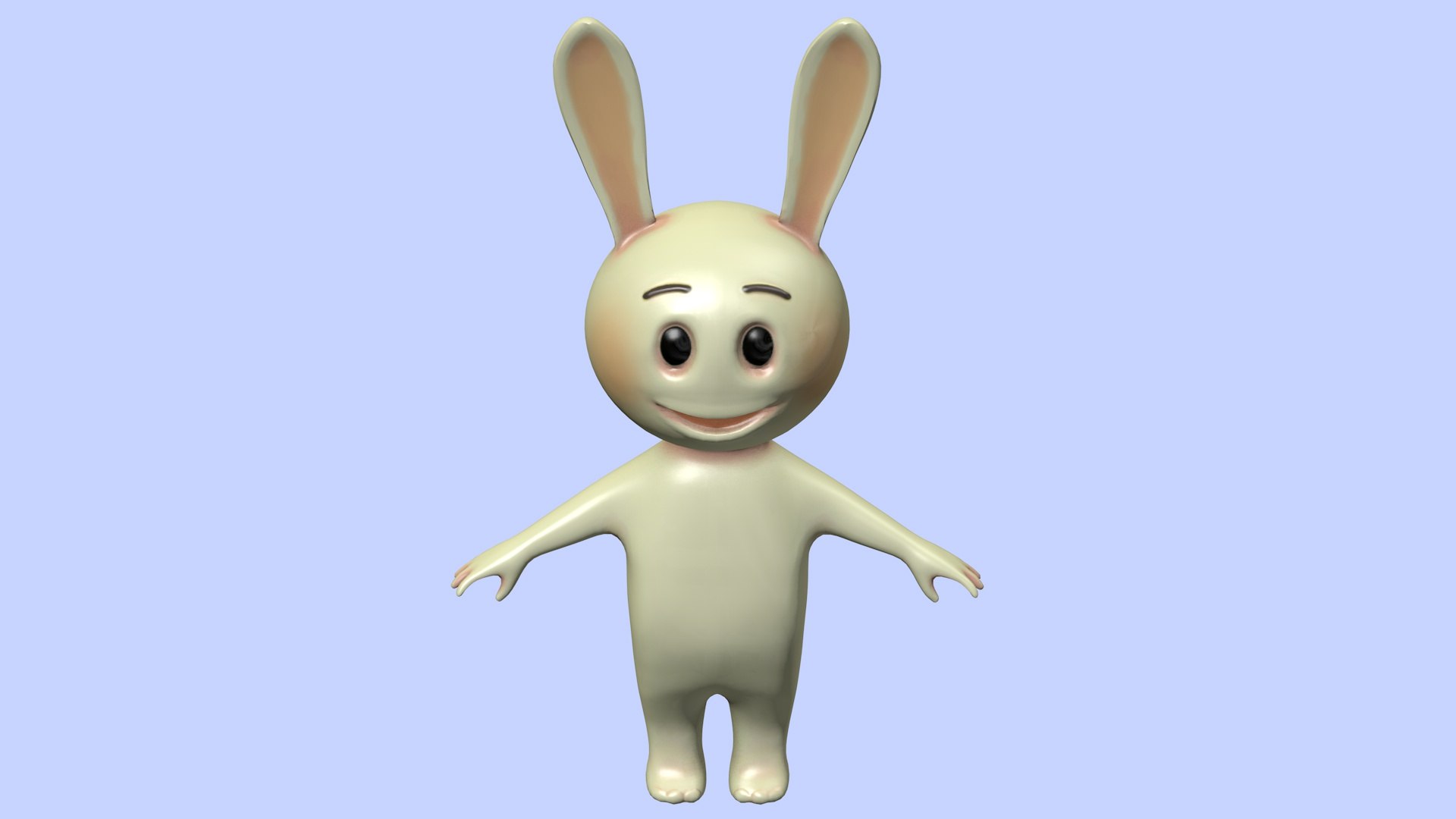 Humanoid Bunny Character 3D Model - TurboSquid 2158914