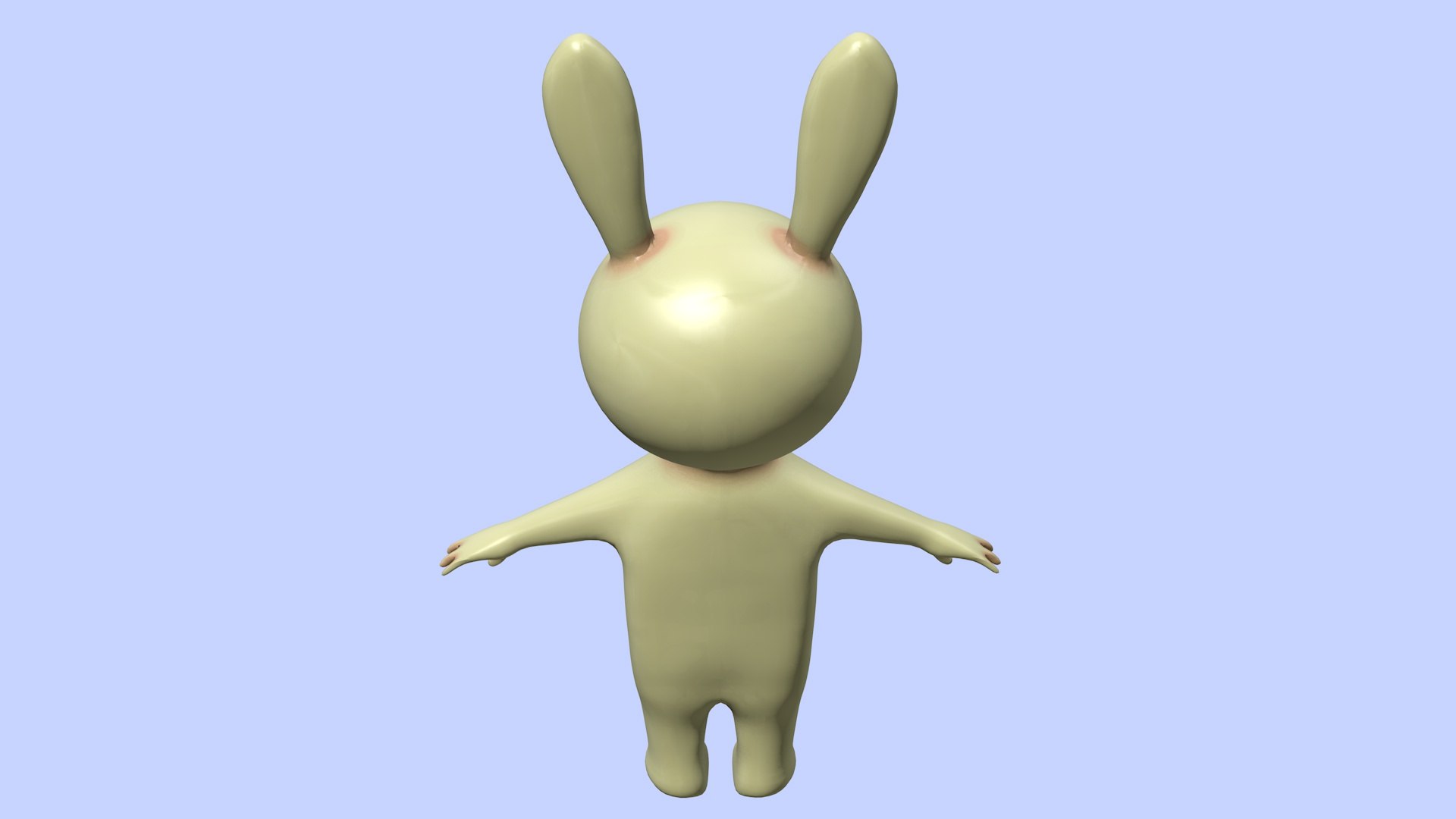Humanoid Bunny Character 3D Model - TurboSquid 2158914