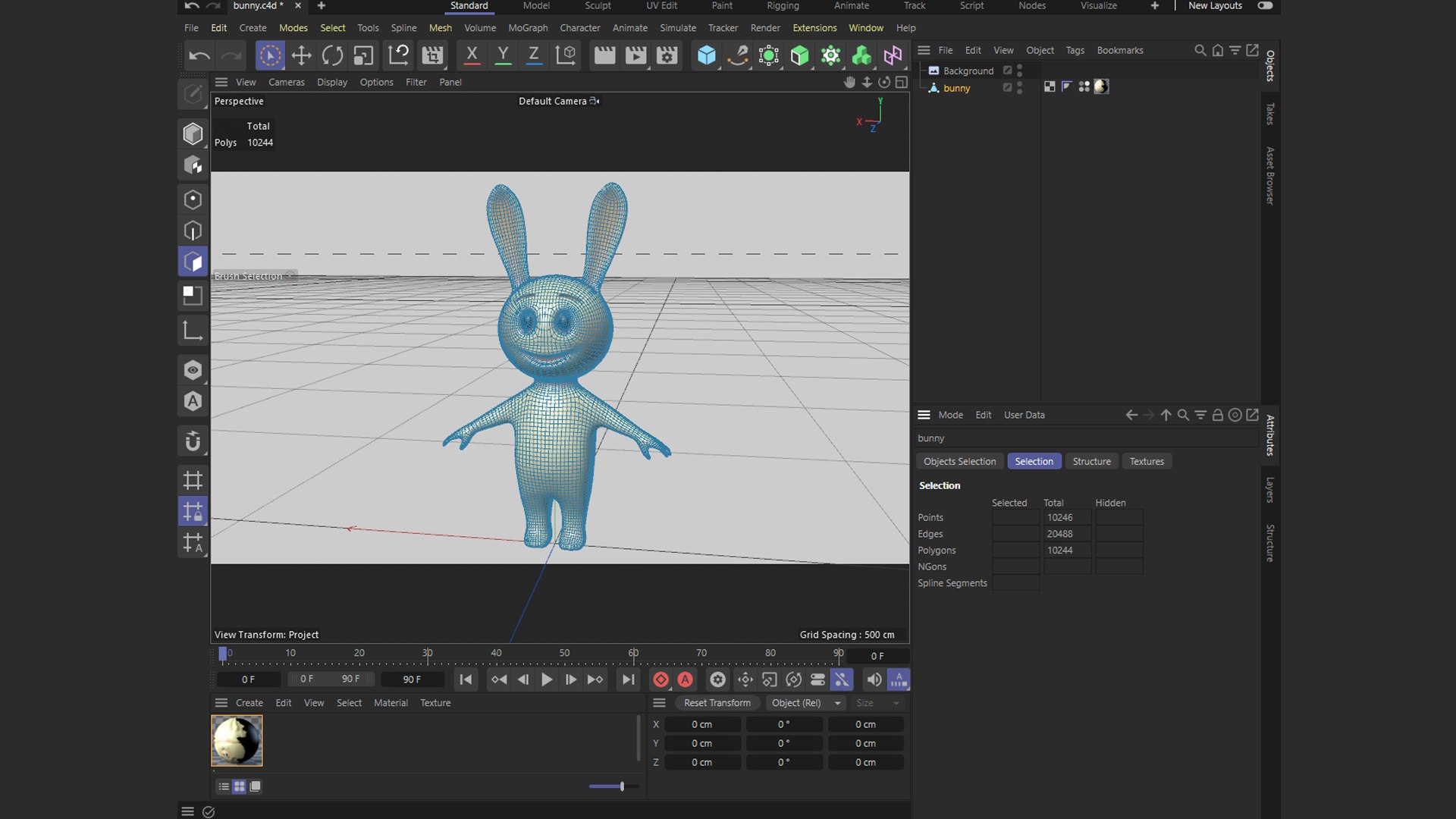 Humanoid Bunny Character 3D Model - TurboSquid 2158914