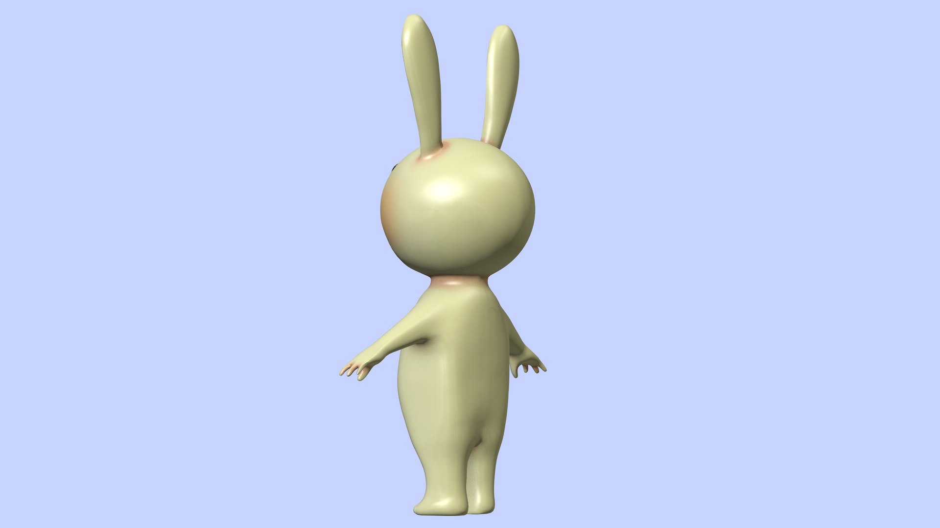 Humanoid Bunny Character 3D Model - TurboSquid 2158914