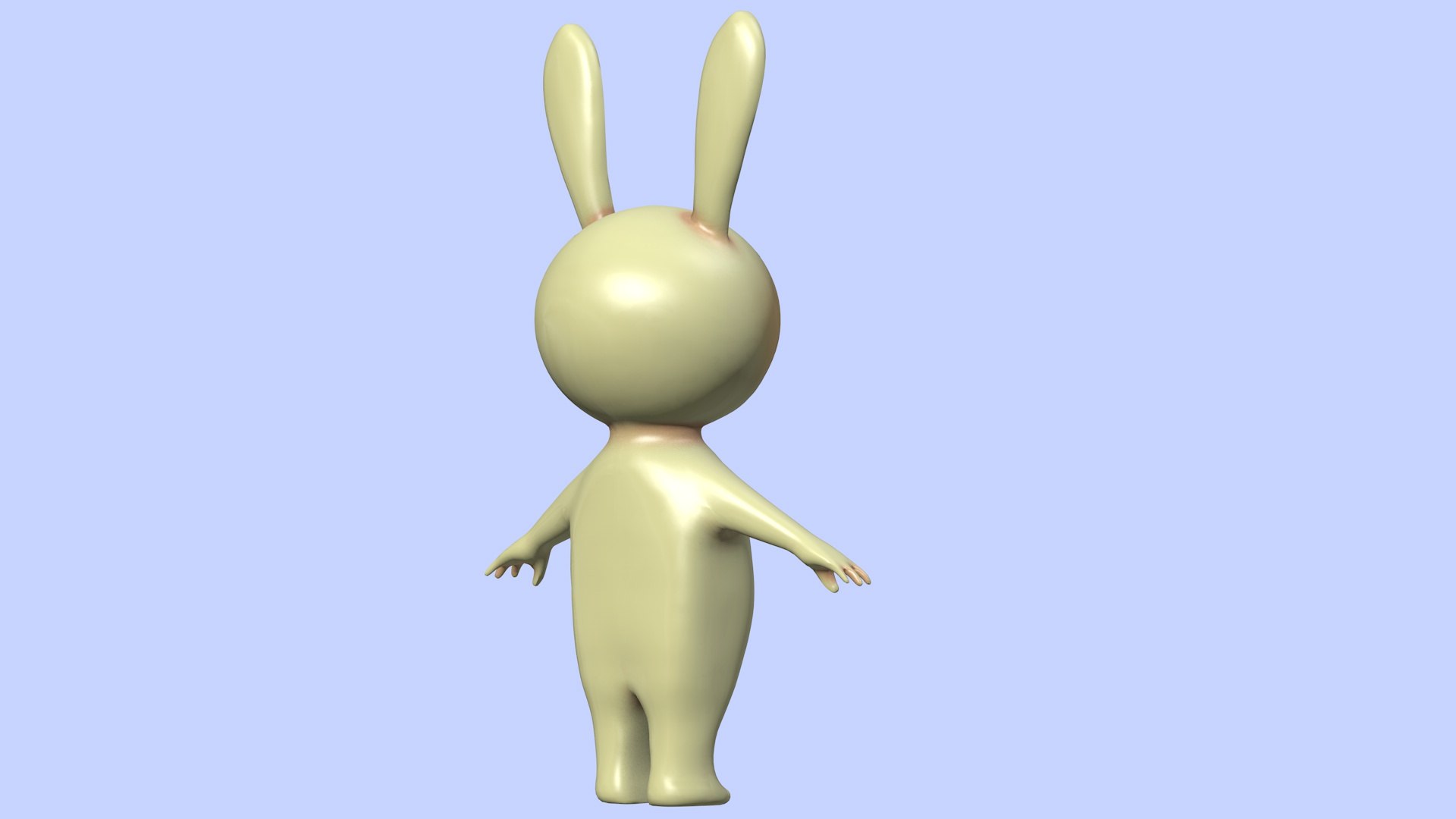 Humanoid Bunny Character 3D Model - TurboSquid 2158914