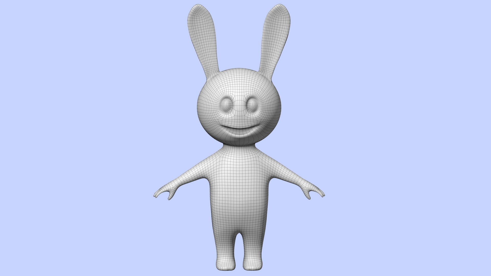 Humanoid Bunny Character 3D Model - TurboSquid 2158914