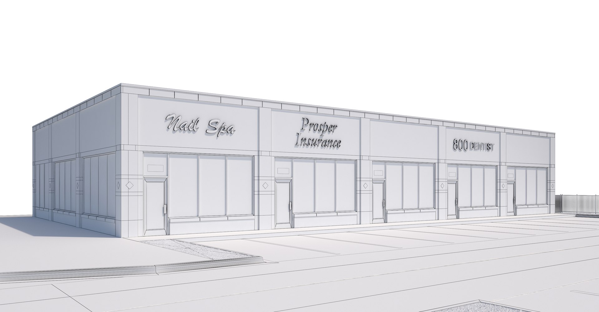 Retail Store 3D Model - TurboSquid 1665823