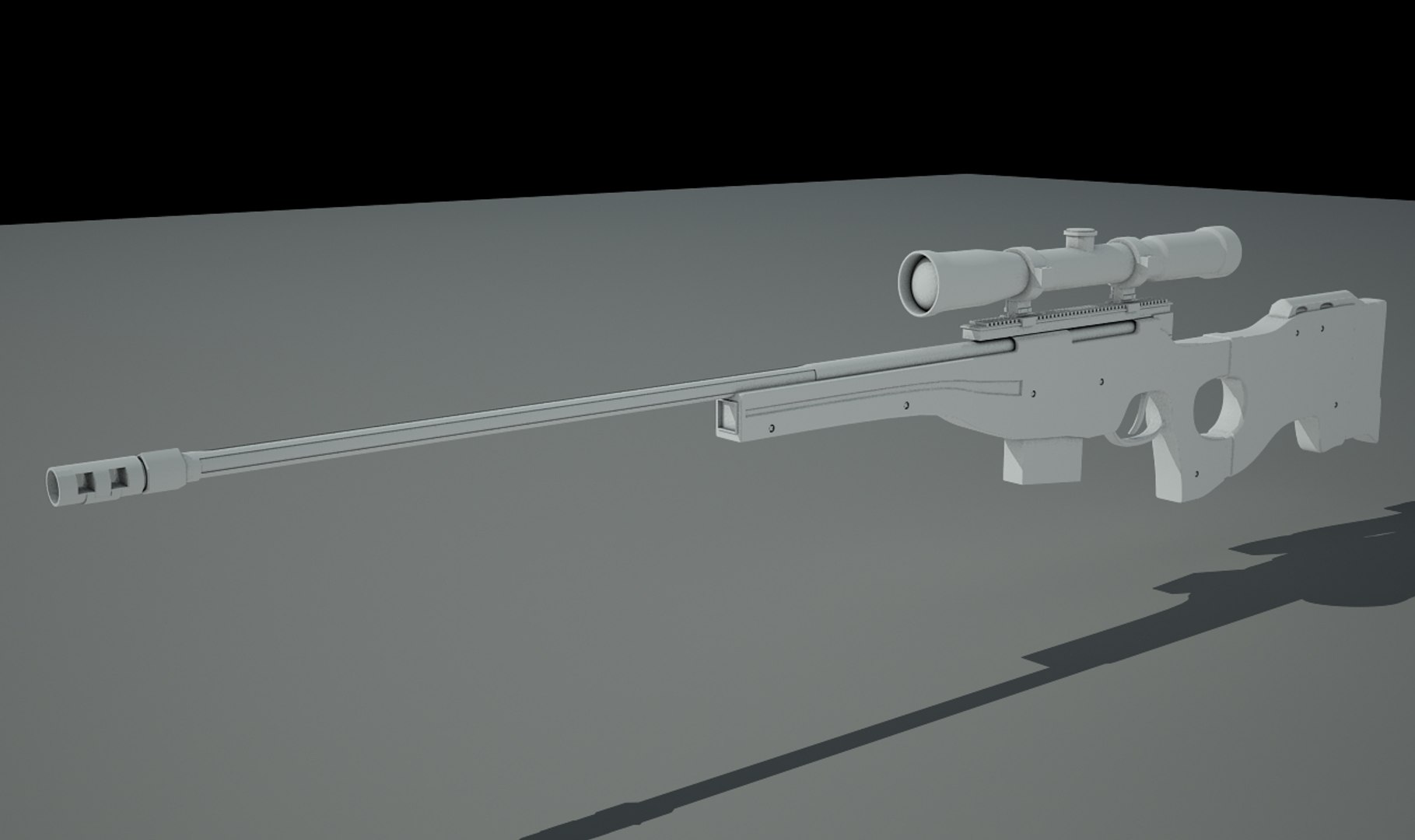 Maya Aw Sniper Rifle