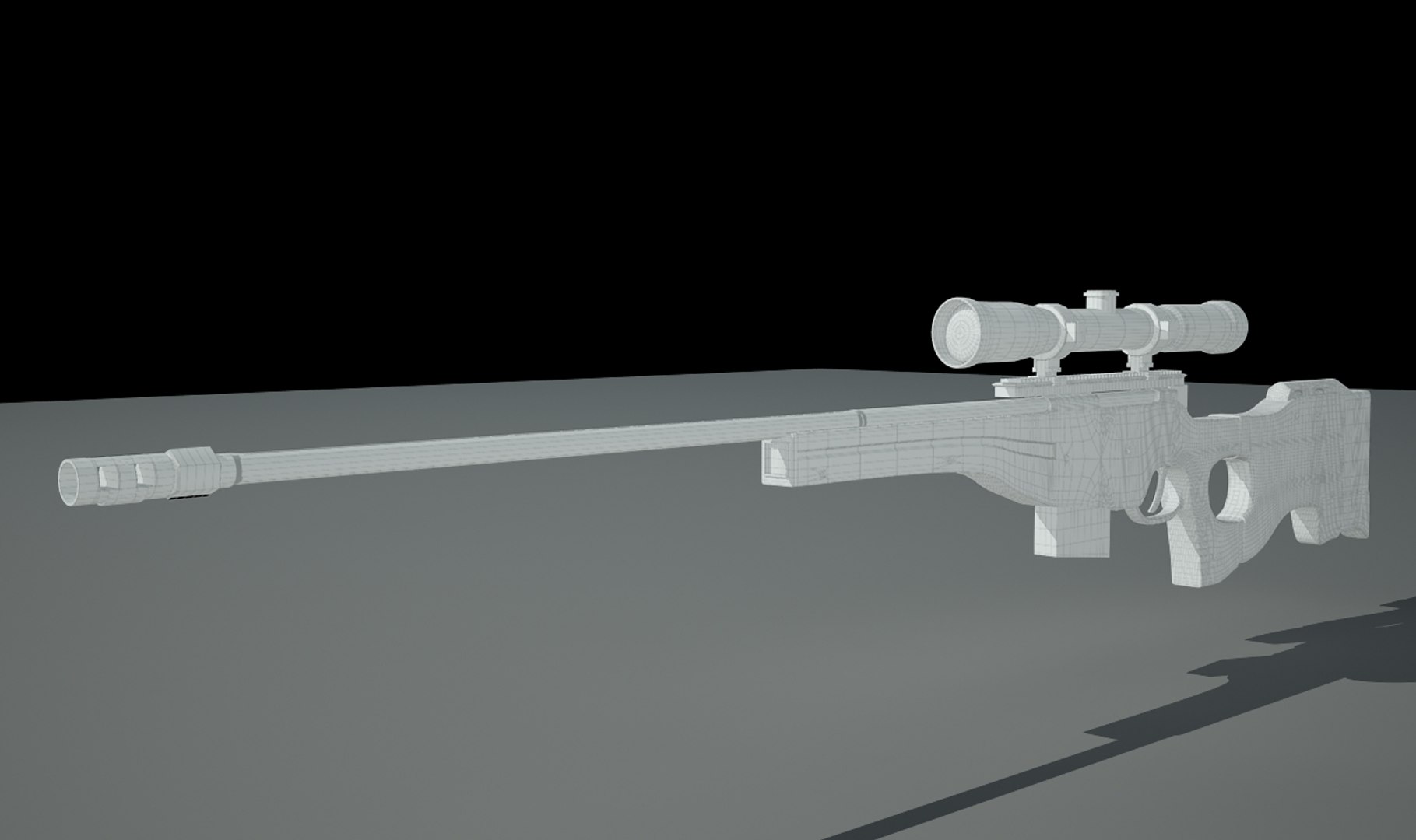 Maya Aw Sniper Rifle