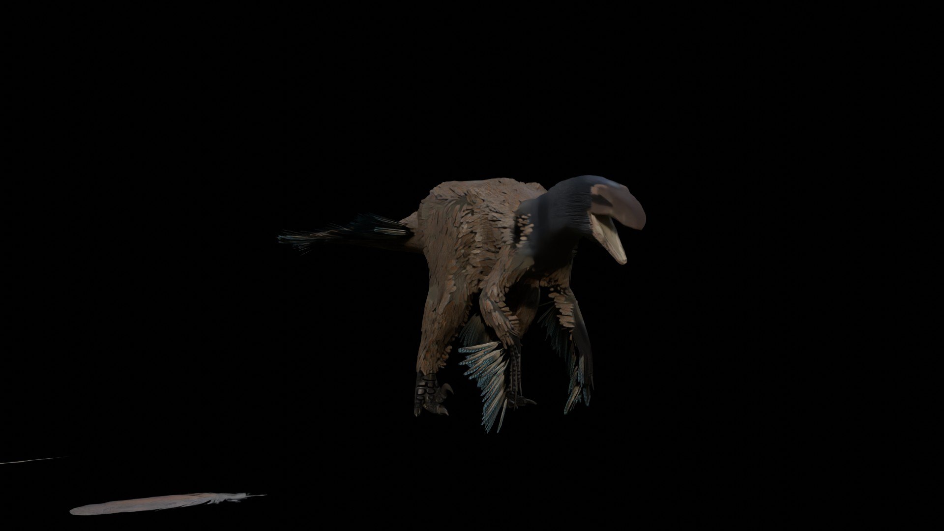 3D Model Dakoraptor - TurboSquid 2420140