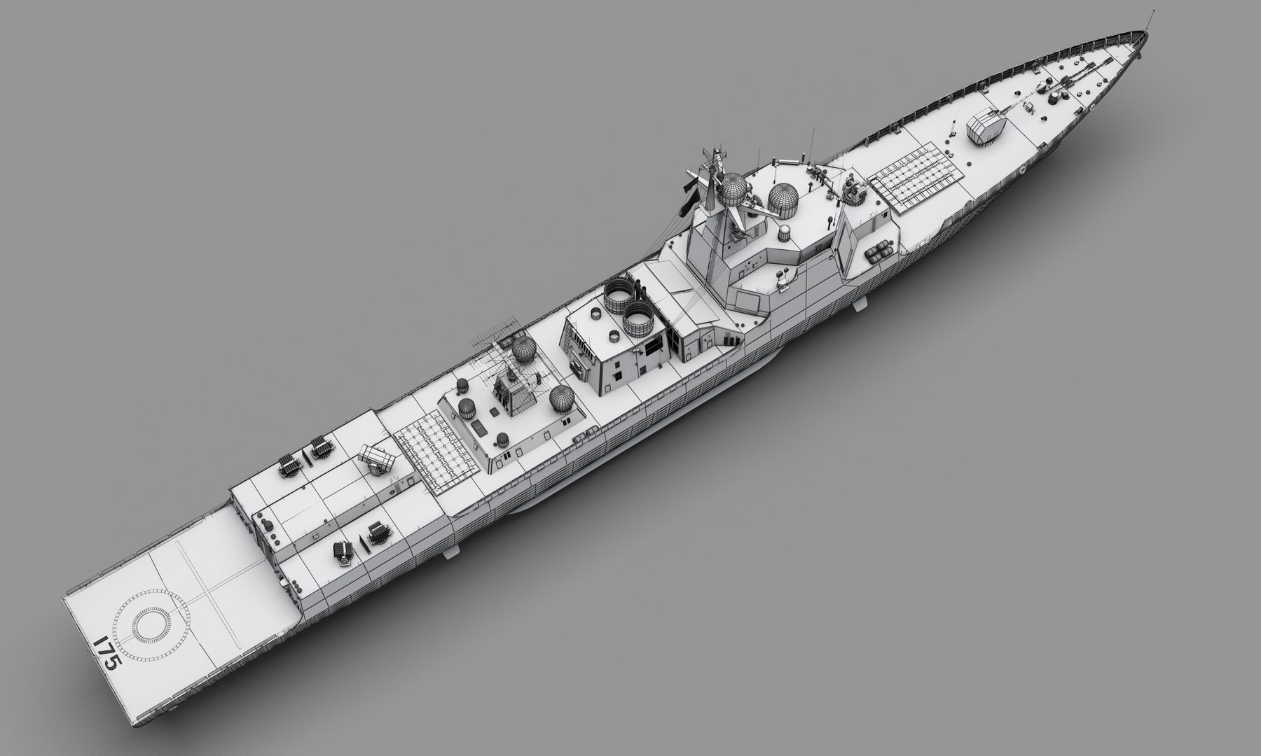 3D China Type 052D Destroyer - TurboSquid 2165900