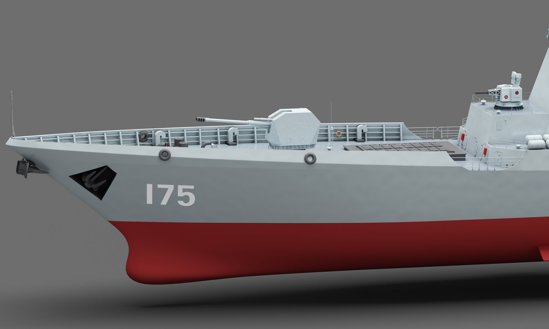 3D China Type 052D Destroyer - TurboSquid 2165900